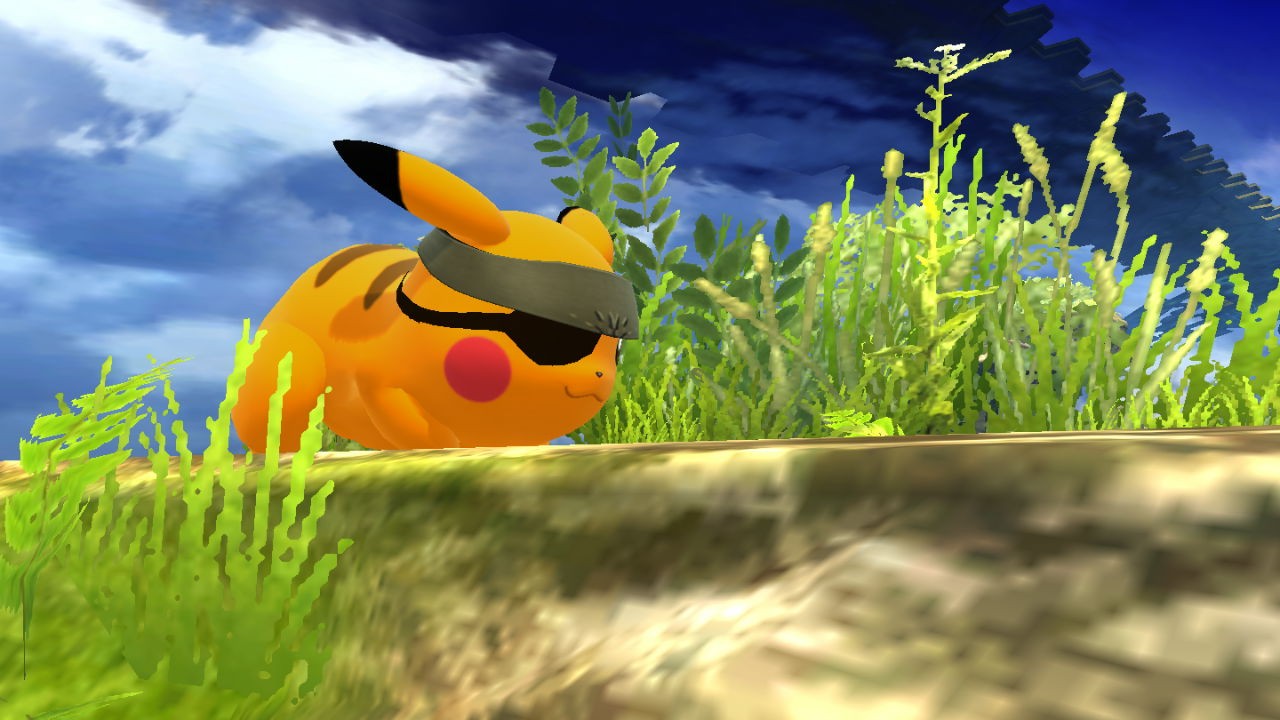 Big Boss & Homefront Pikachu Mod for Super Smash Bros. (Wii U) | SSB4U Mods