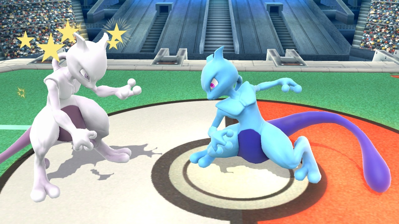 Blue Mewtwo Mod for Super Smash Bros. (Wii U) | SSB4U Mods