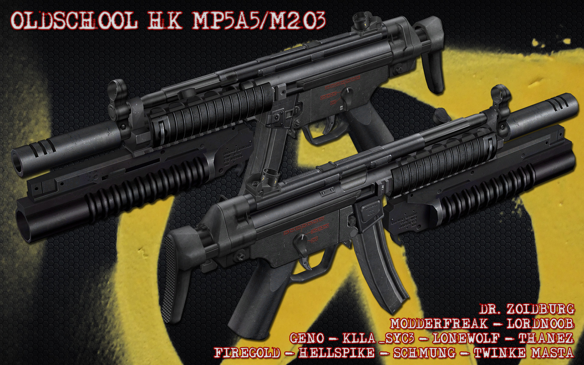 Oldschool HK MP5A5/M203 Mod for Half-Life 2 | HL2 Mods