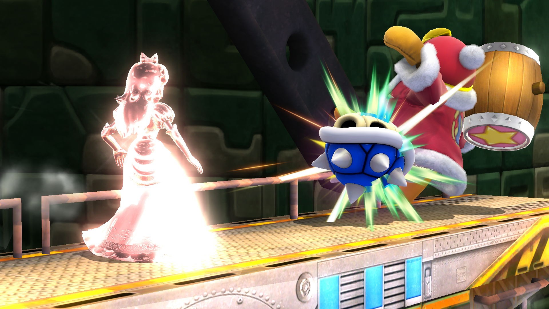 Spiny Shell as Peach's Turnip [Super Smash Bros. (Wii U)] [Mods]