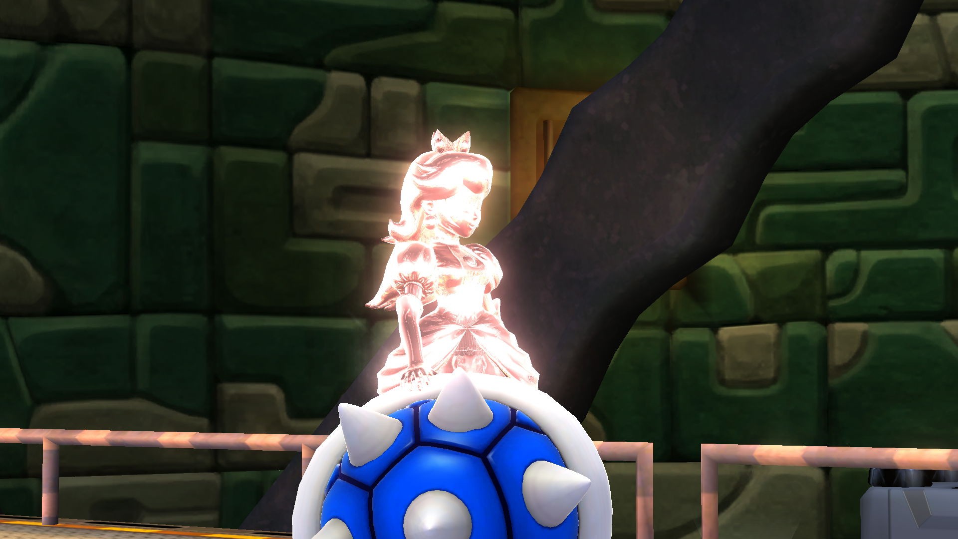 Spiny Shell as Peach's Turnip [Super Smash Bros. (Wii U)] [Mods]