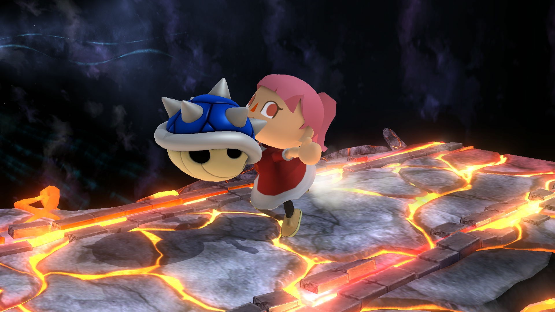 Spiny as Wood,Bullet and Bowlingball [Super Smash Bros. (Wii U)] [Mods]