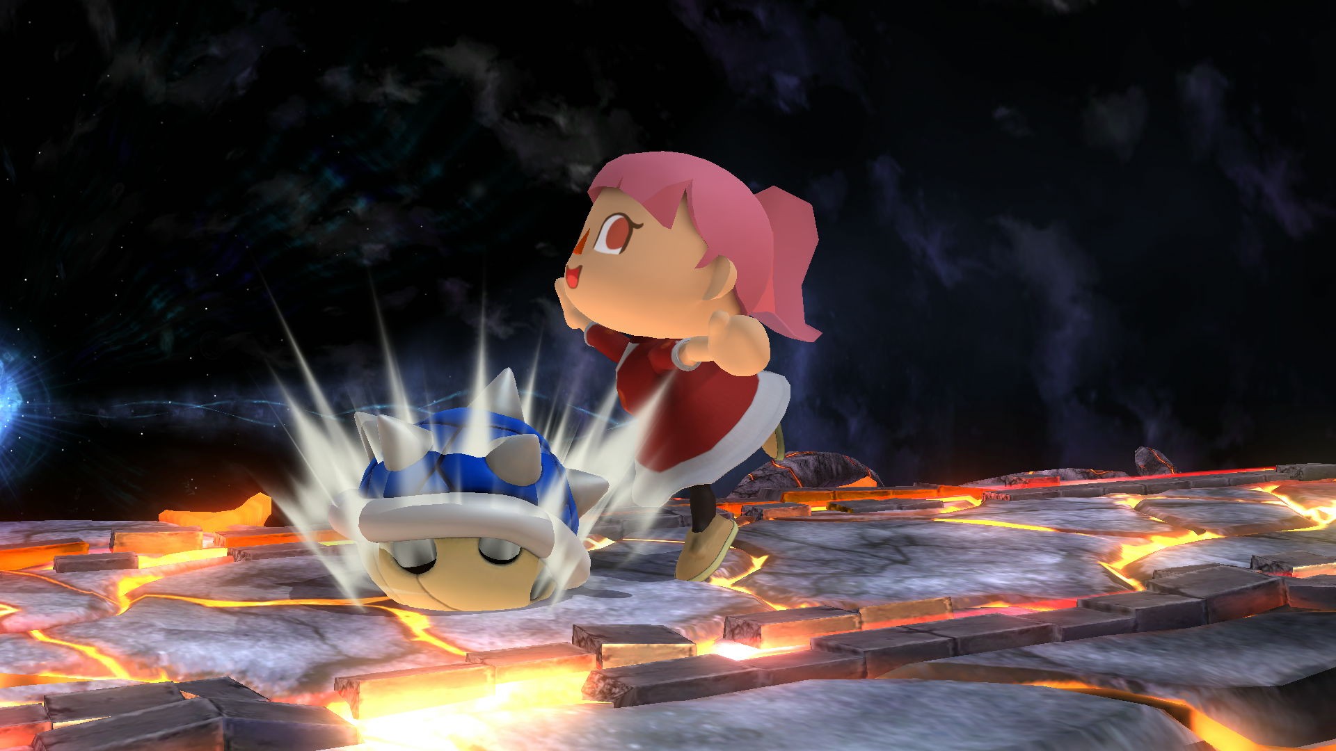 Spiny as Wood,Bullet and Bowlingball [Super Smash Bros. (Wii U)] [Mods]