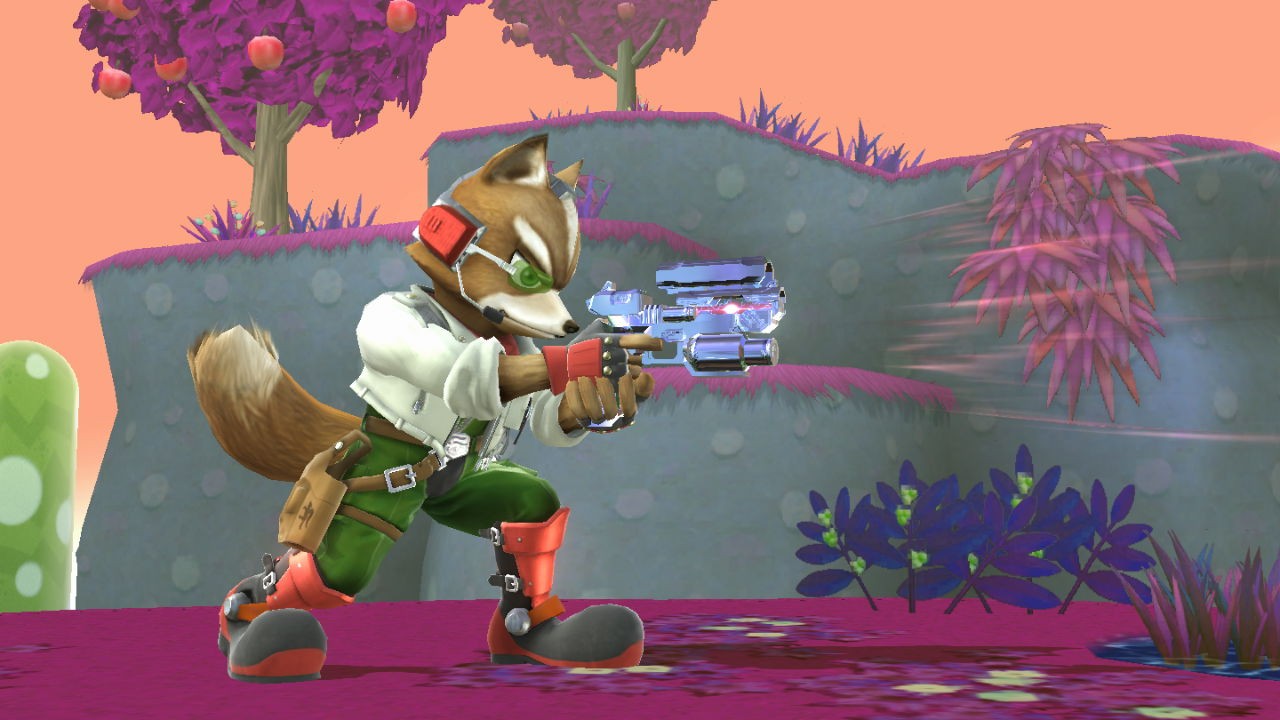 Metal Blaster For Fox Mod for Super Smash Bros. (Wii U) | SSB4U Mods