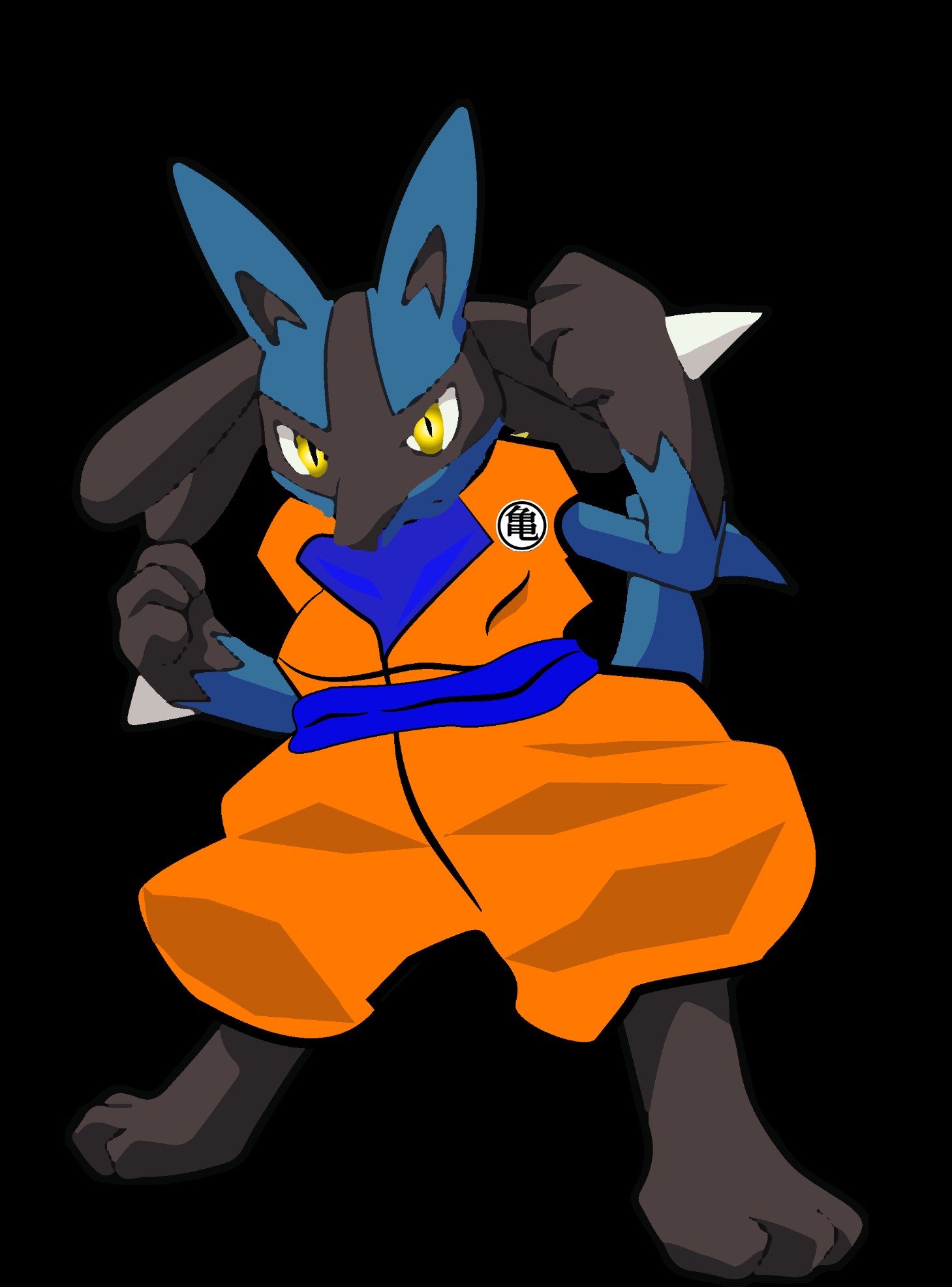 (SS3) Lucarioku [Lucario x Goku] Mod for Super Smash Bros. (Wii U ...