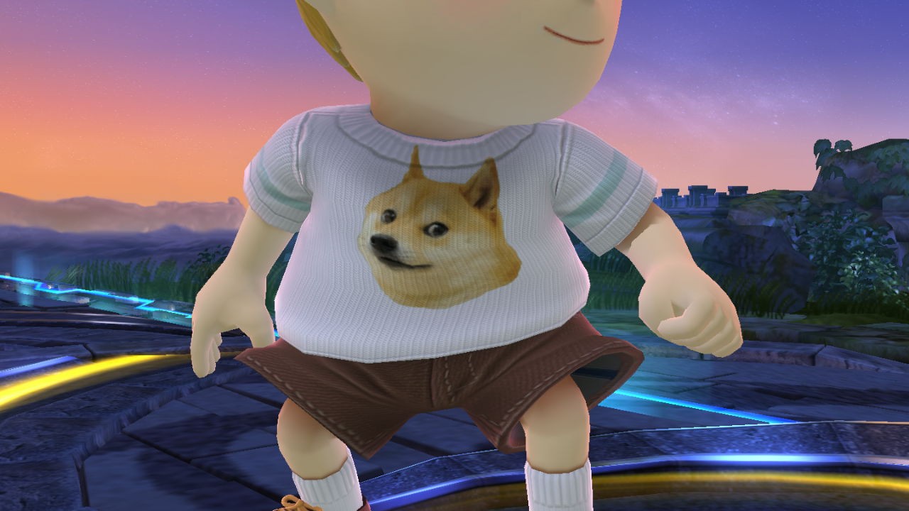 Doge Shirt Lucas Mod for Super Smash Bros. (Wii U) | SSB4U Mods