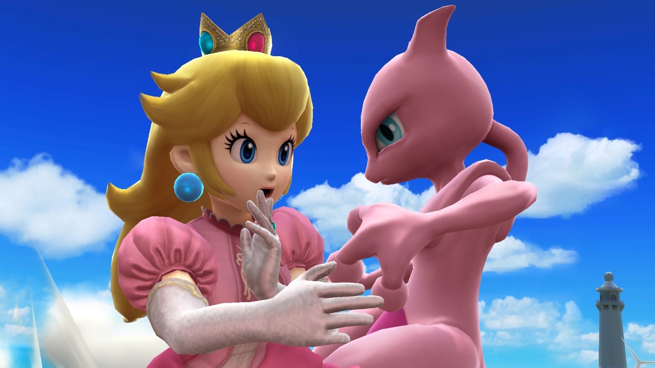 Pink Mewtwo [Super Smash Bros. (Wii U)] [Mods]