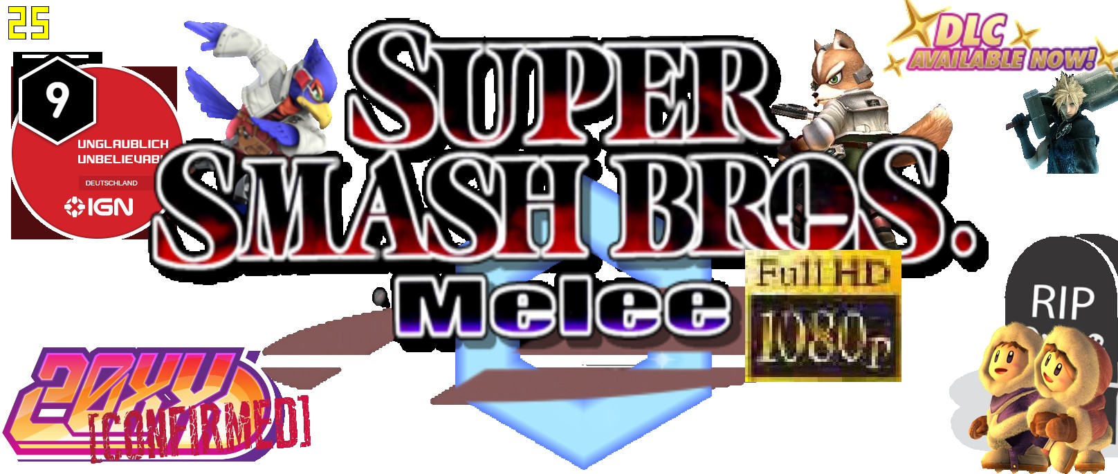 Title Screen: Melee HD Mod for Super Smash Bros. (Wii U) | SSB4U Mods