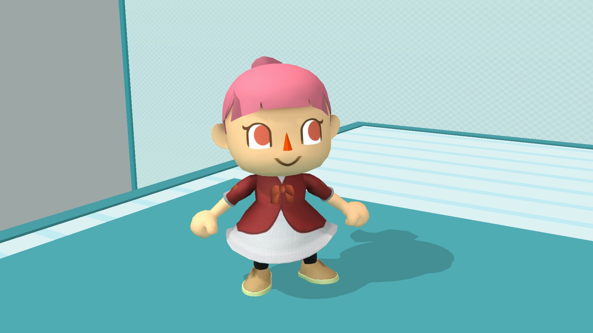 New Leaf female Villager Mod for Super Smash Bros. (Wii U) | SSB4U Mods