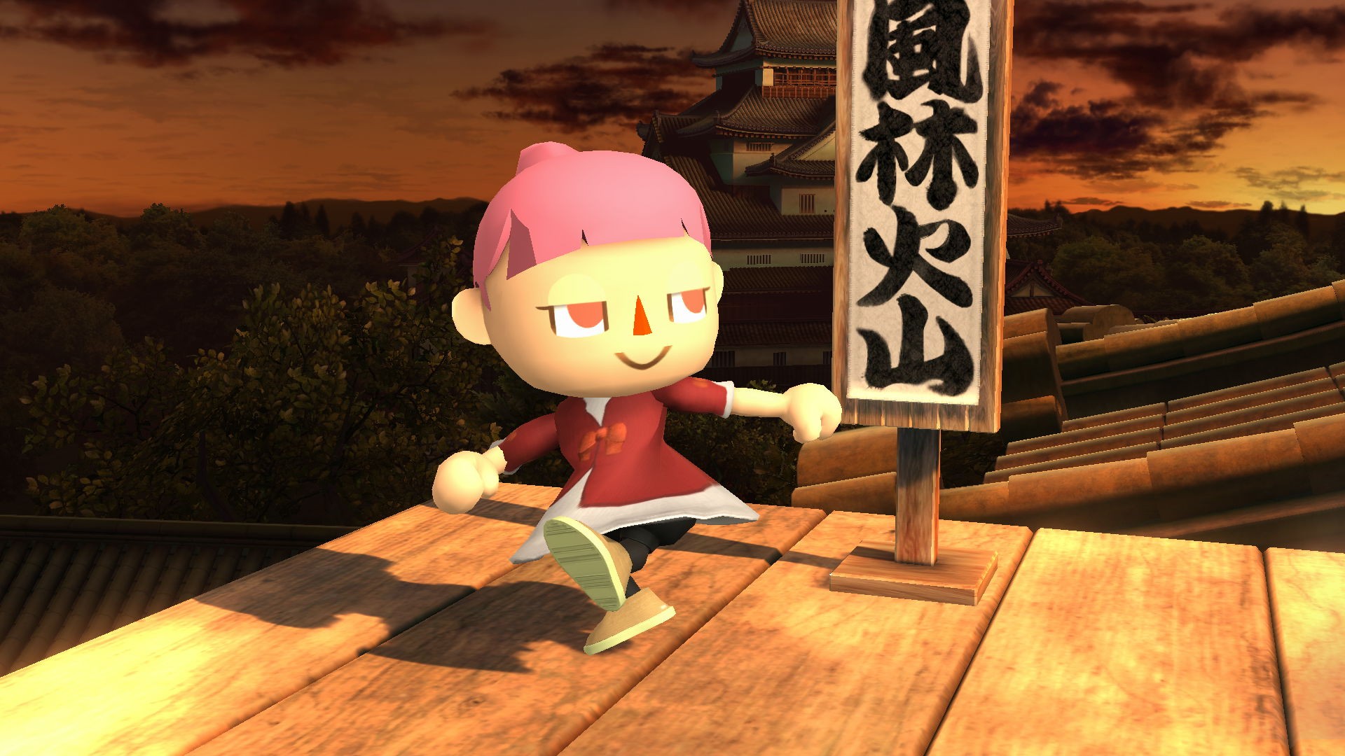 New Leaf female Villager Mod for Super Smash Bros. (Wii U) | SSB4U Mods