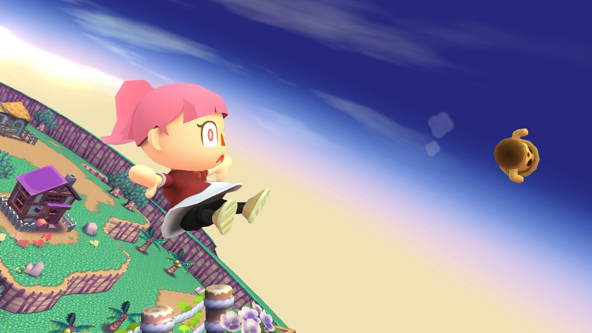 New Leaf female Villager Mod for Super Smash Bros. (Wii U) | SSB4U Mods