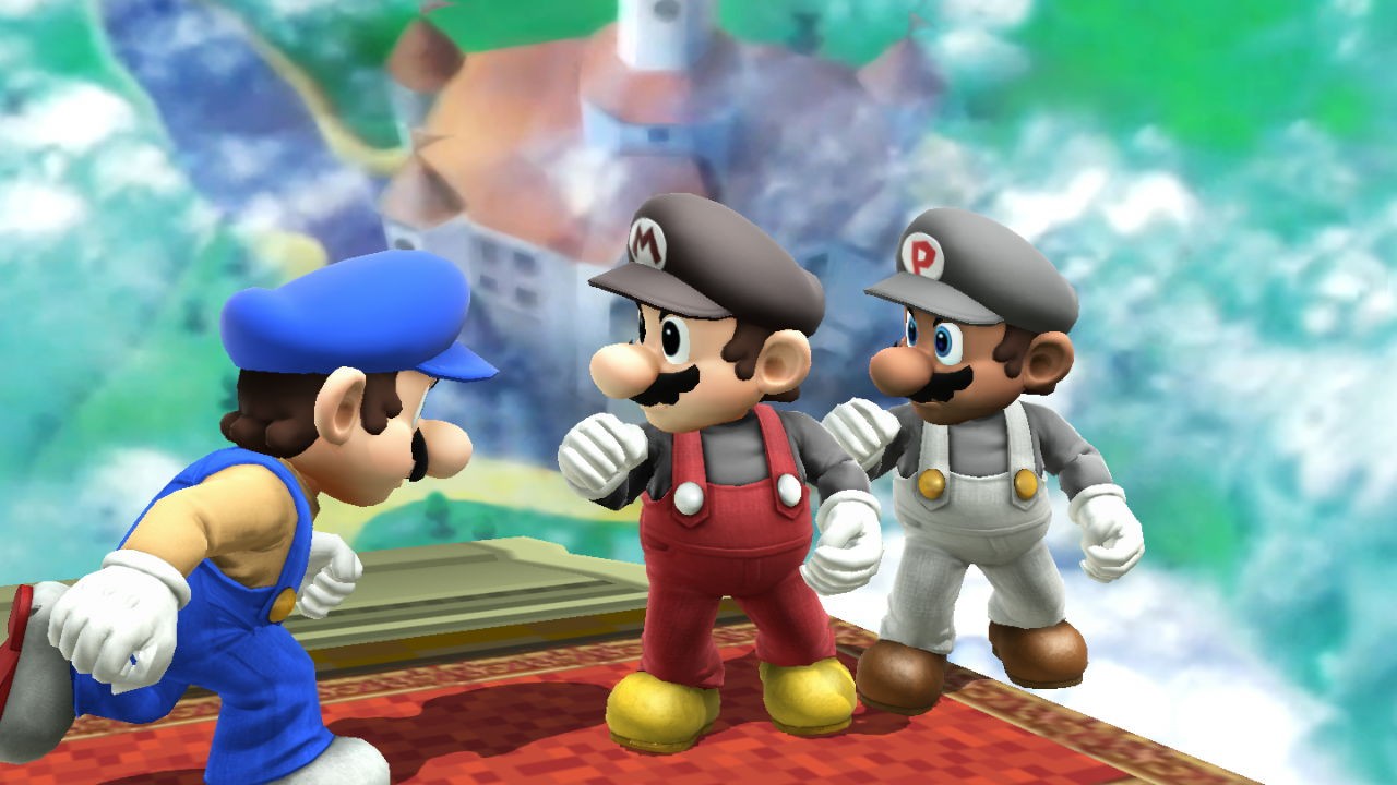 Mickey Mouse themed Mario [Super Smash Bros. (Wii U)] [Mods]