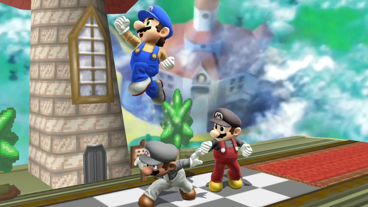 Mickey Mouse themed Mario [Super Smash Bros. (Wii U)] [Mods]