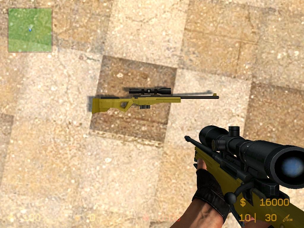 Golden AWP Mod for Counter-Strike: Source | CS:S Mods