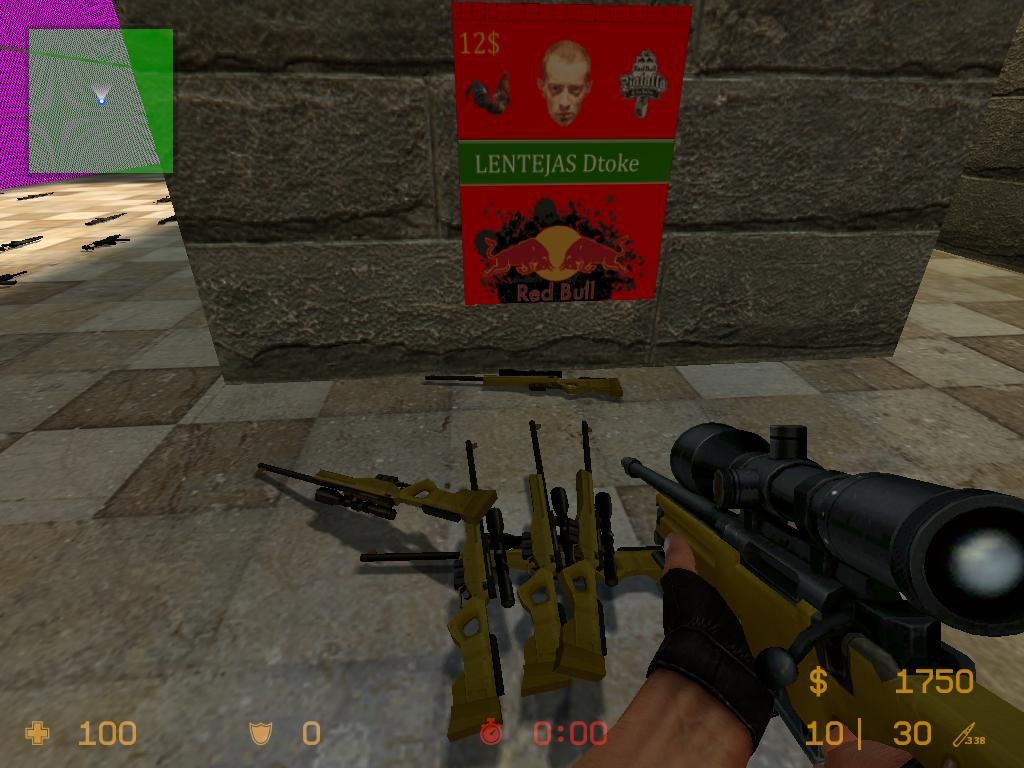 Golden AWP Mod for Counter-Strike: Source | CS:S Mods