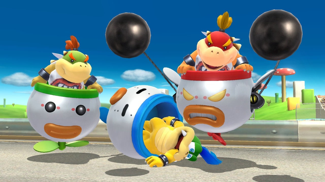 Red Bowser Jr. [Super Smash Bros. (Wii U)] [Mods]