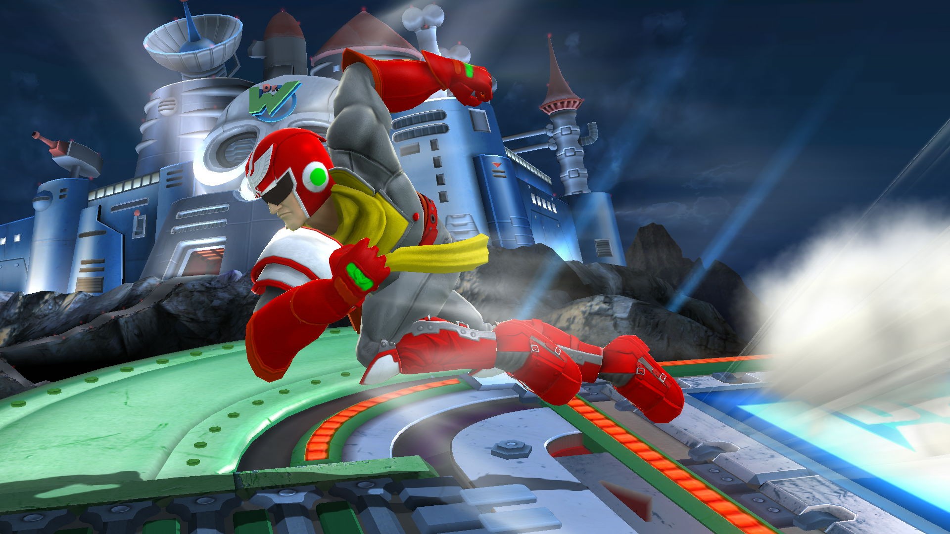 Proto Man Captain Falcon and Red Striker Skin [Super Smash Bros. (Wii U ...