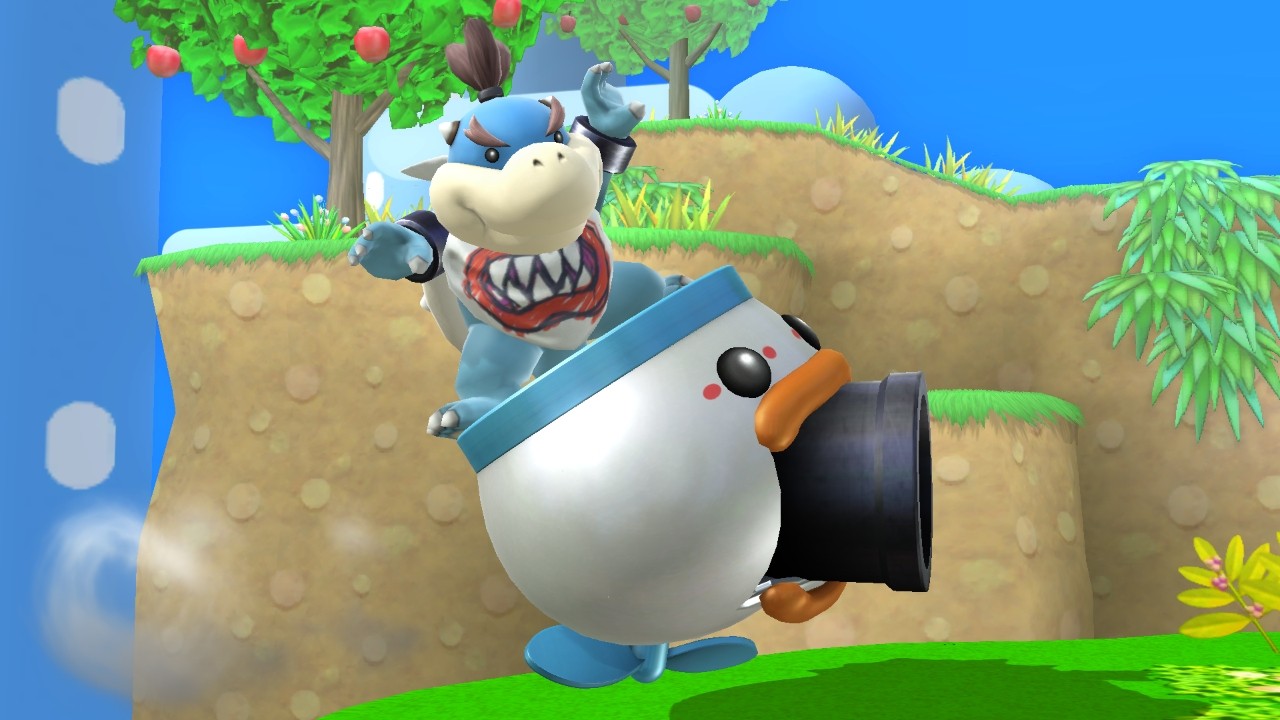 Blue Bowser Jr. [Super Smash Bros. (Wii U)] [Mods]