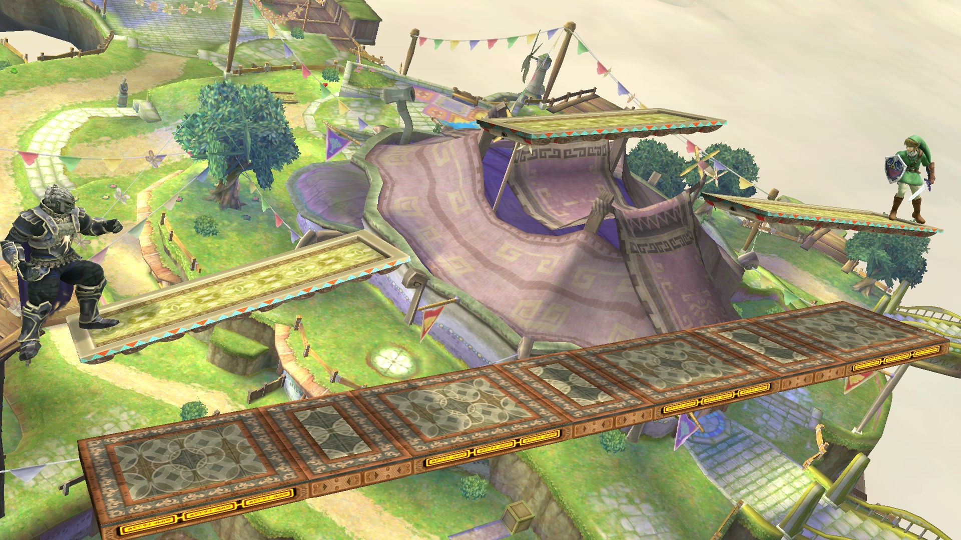 Stationary Skyloft [Super Smash Bros. (Wii U)] [Mods]