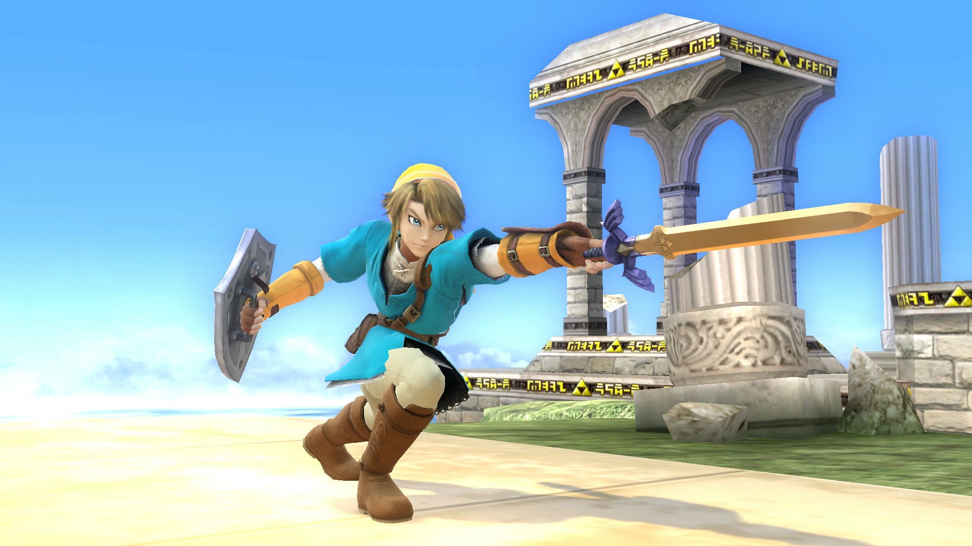 Blue Mail Link! (From ALTTP and ALBW) Mod for Super Smash Bros. (Wii U ...