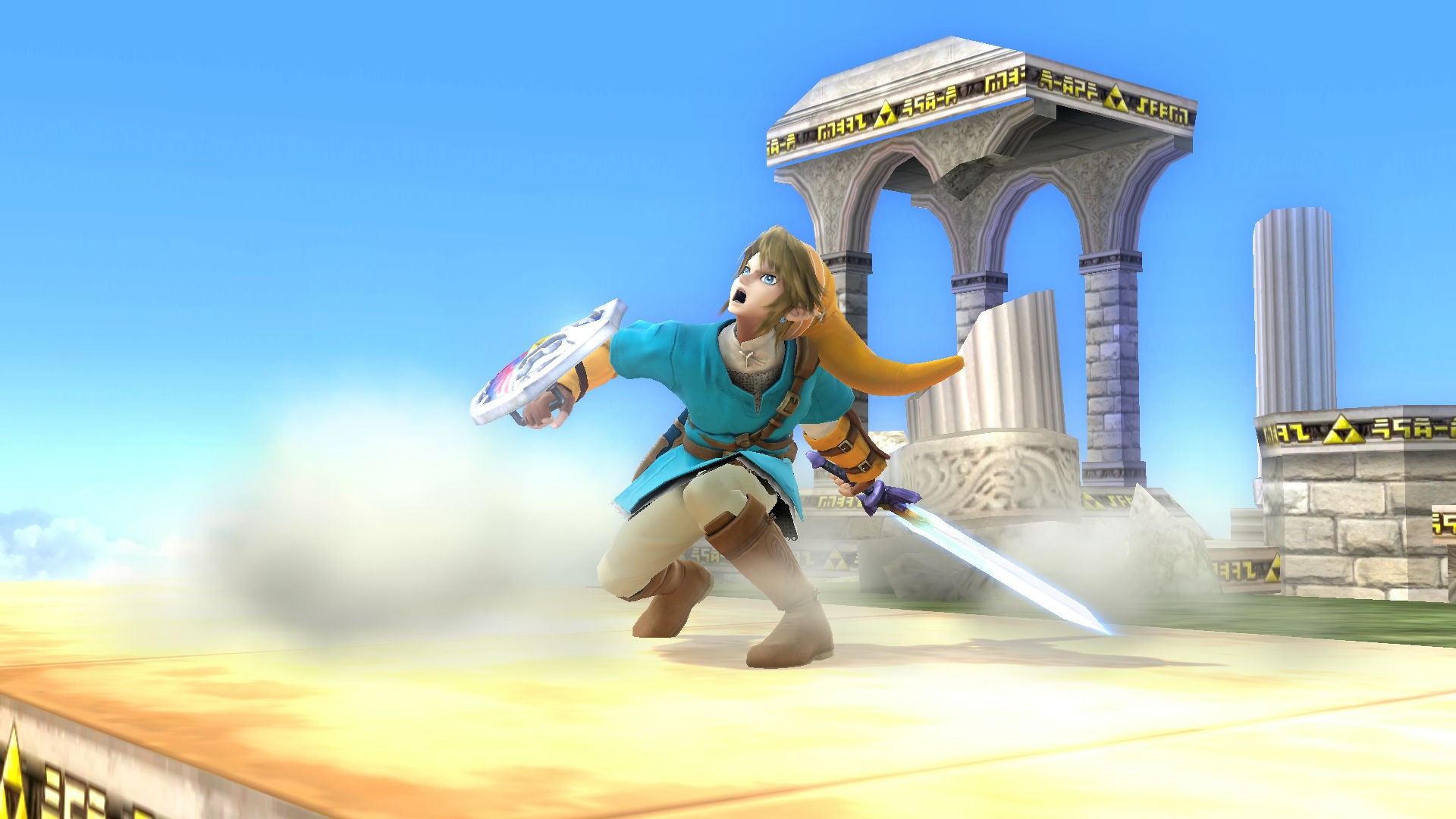 Blue Mail Link! (From ALTTP and ALBW) Mod for Super Smash Bros. (Wii U ...