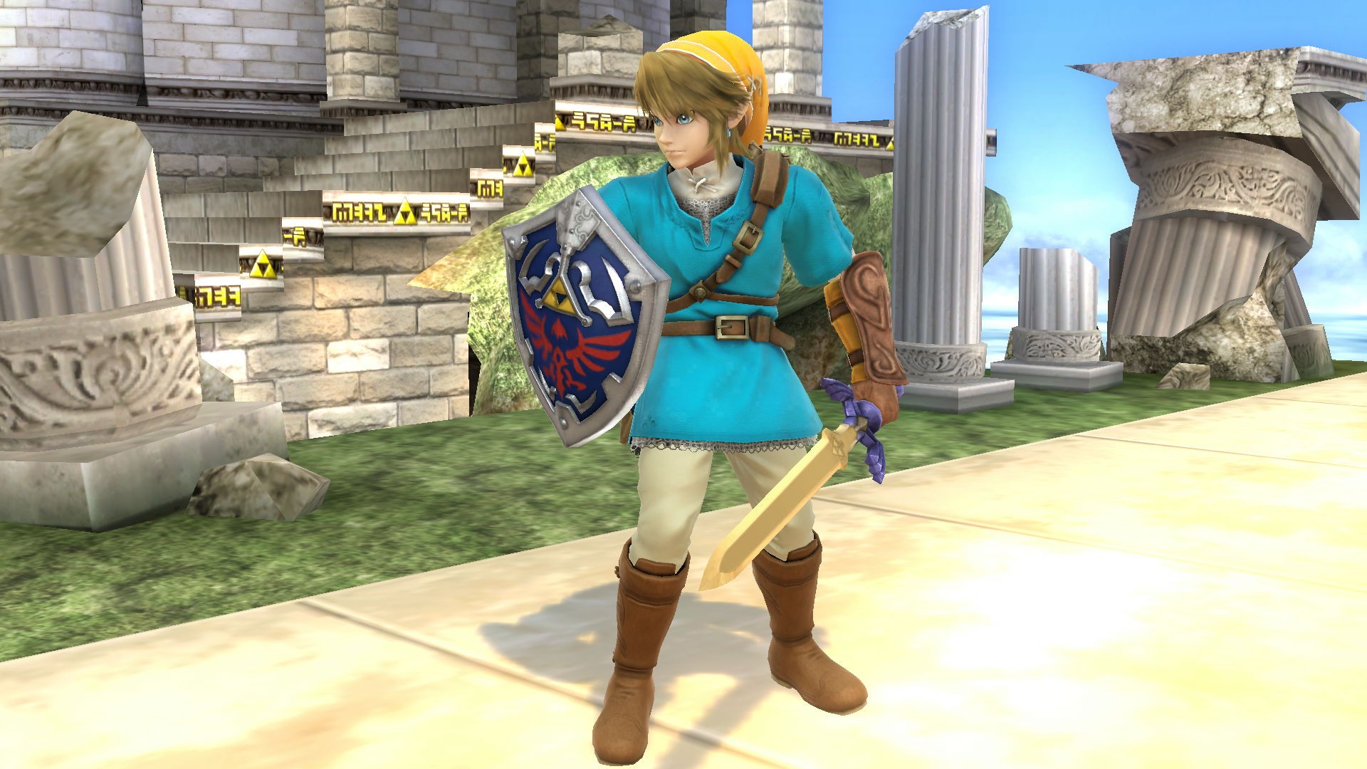 Blue Mail Link! (From ALTTP and ALBW) [Super Smash Bros. (Wii U)] [Mods]