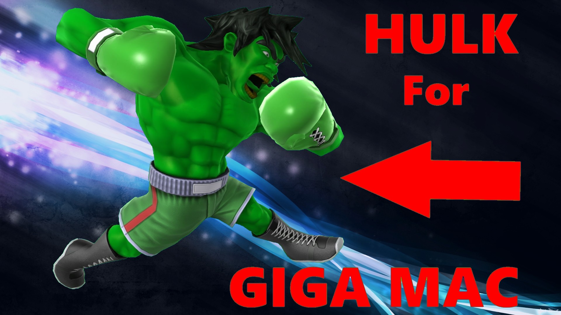 Hulk Giga Mac [Super Smash Bros. (Wii U)] [Mods]