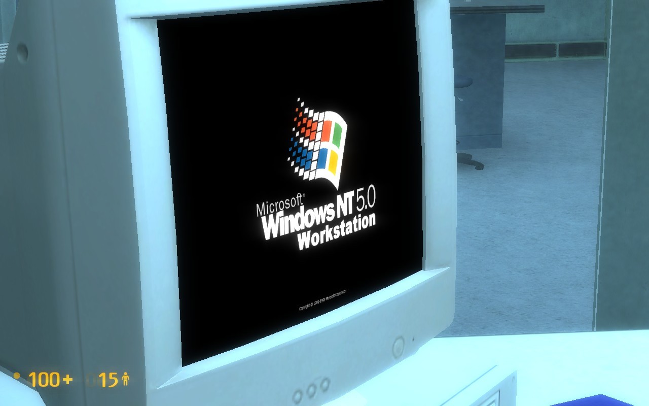 Windows NT 5.0 Monitor screens Mod for Black Mesa | BM Mods