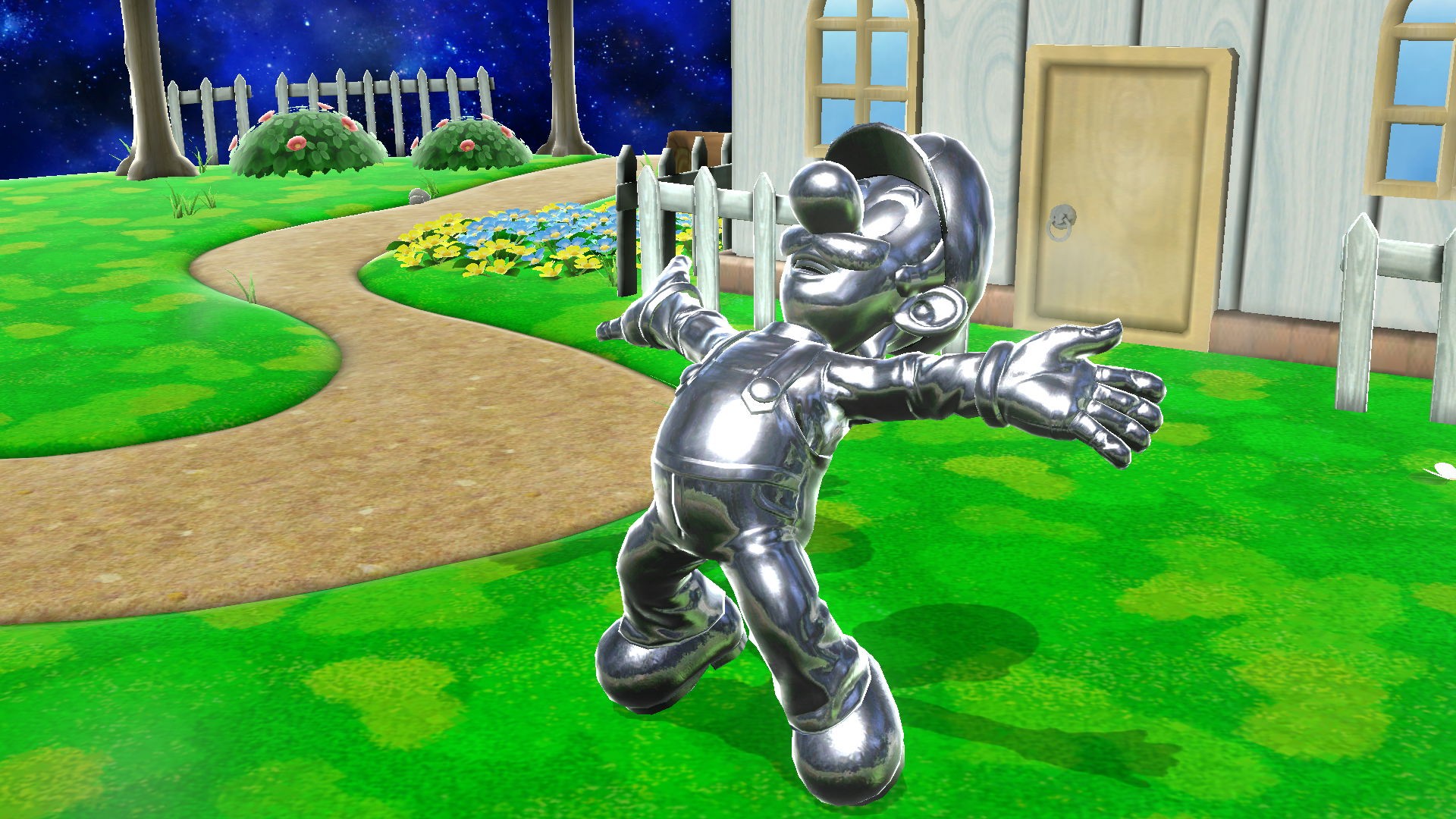 Metal Luigi Mod for Super Smash Bros. (Wii U) | SSB4U Mods