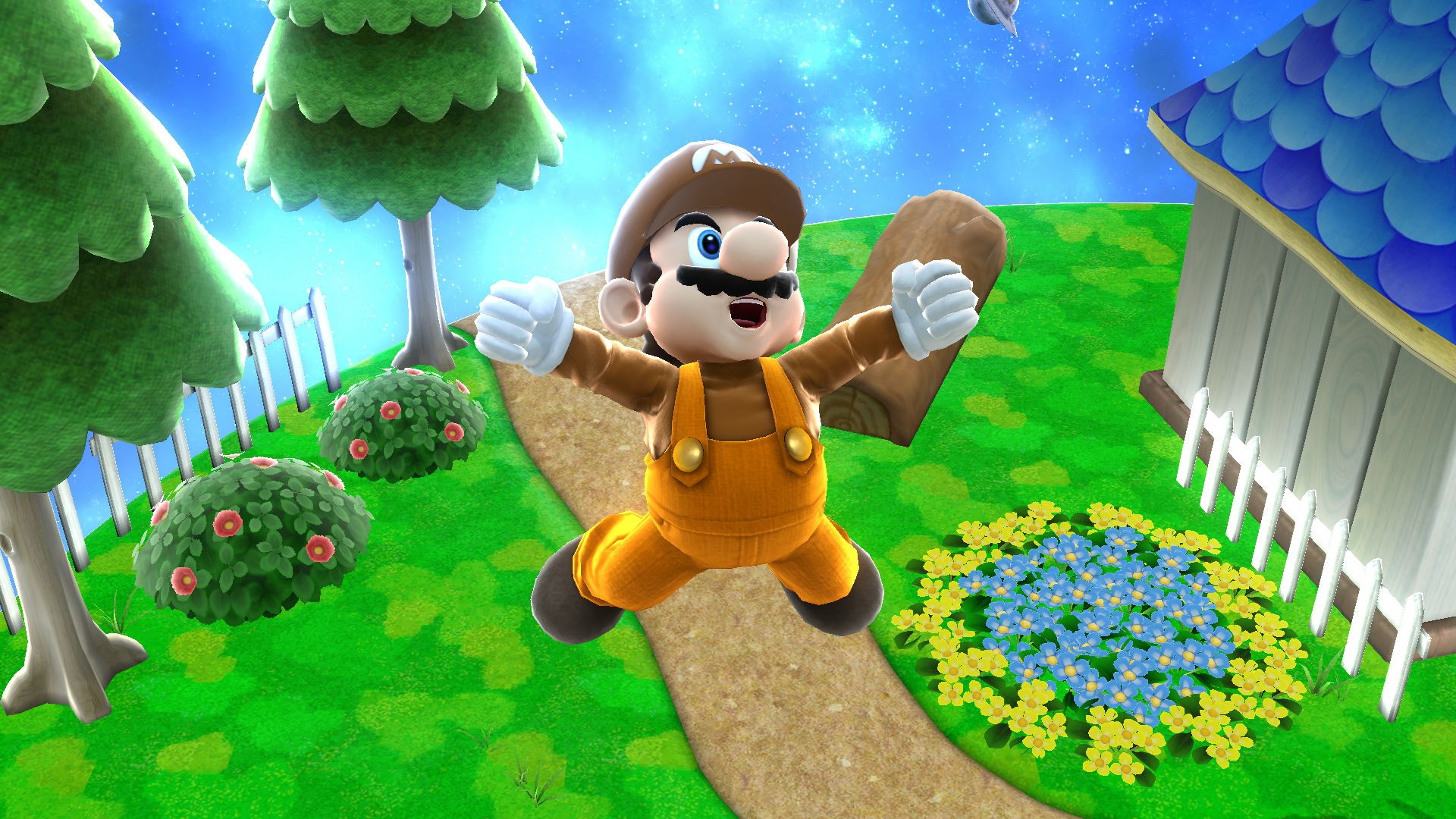 Orange Mario [Super Smash Bros. (Wii U)] [Mods]
