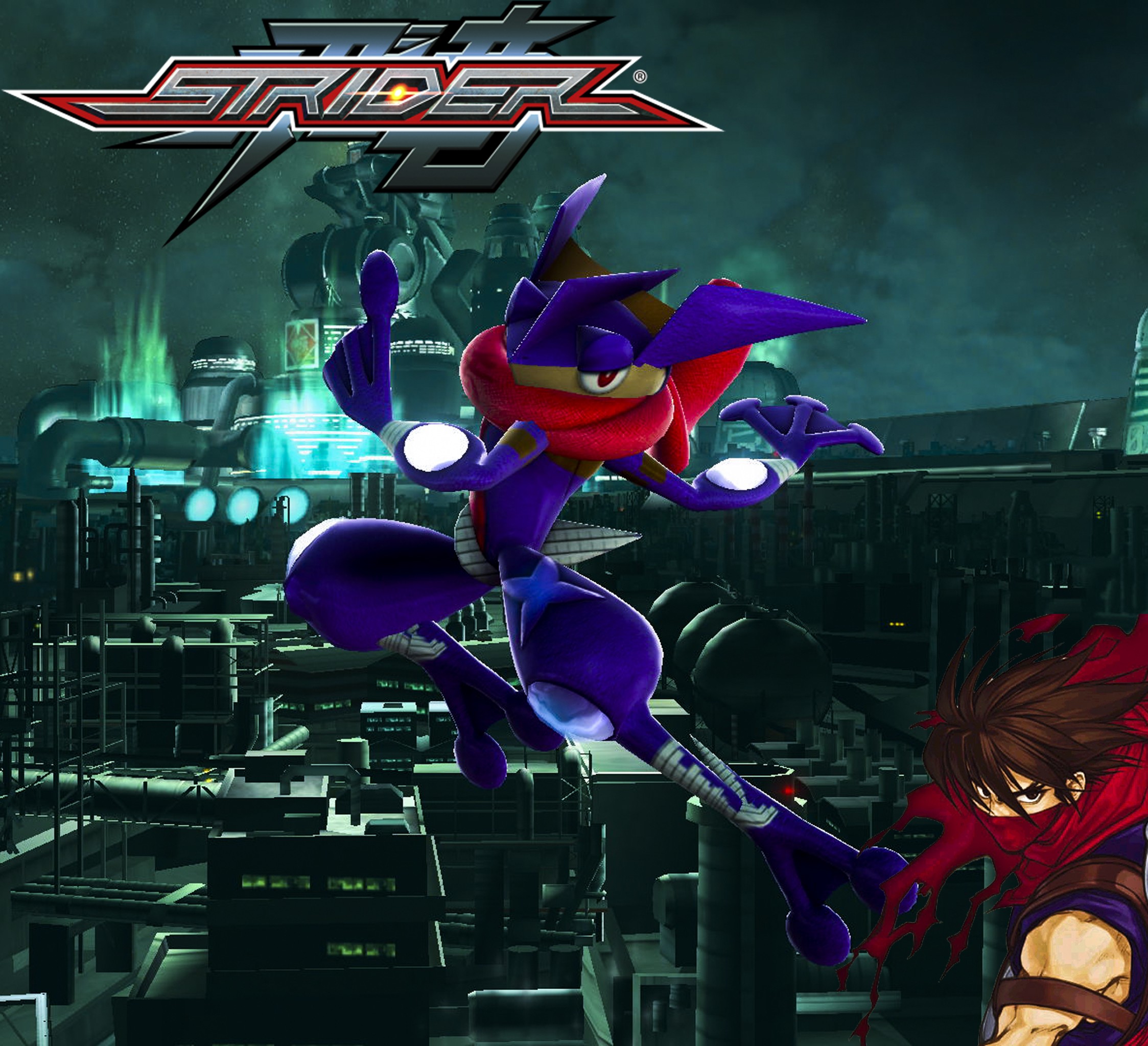 Strider Hiryu Skin [Super Smash Bros. (Wii U)] [Mods]