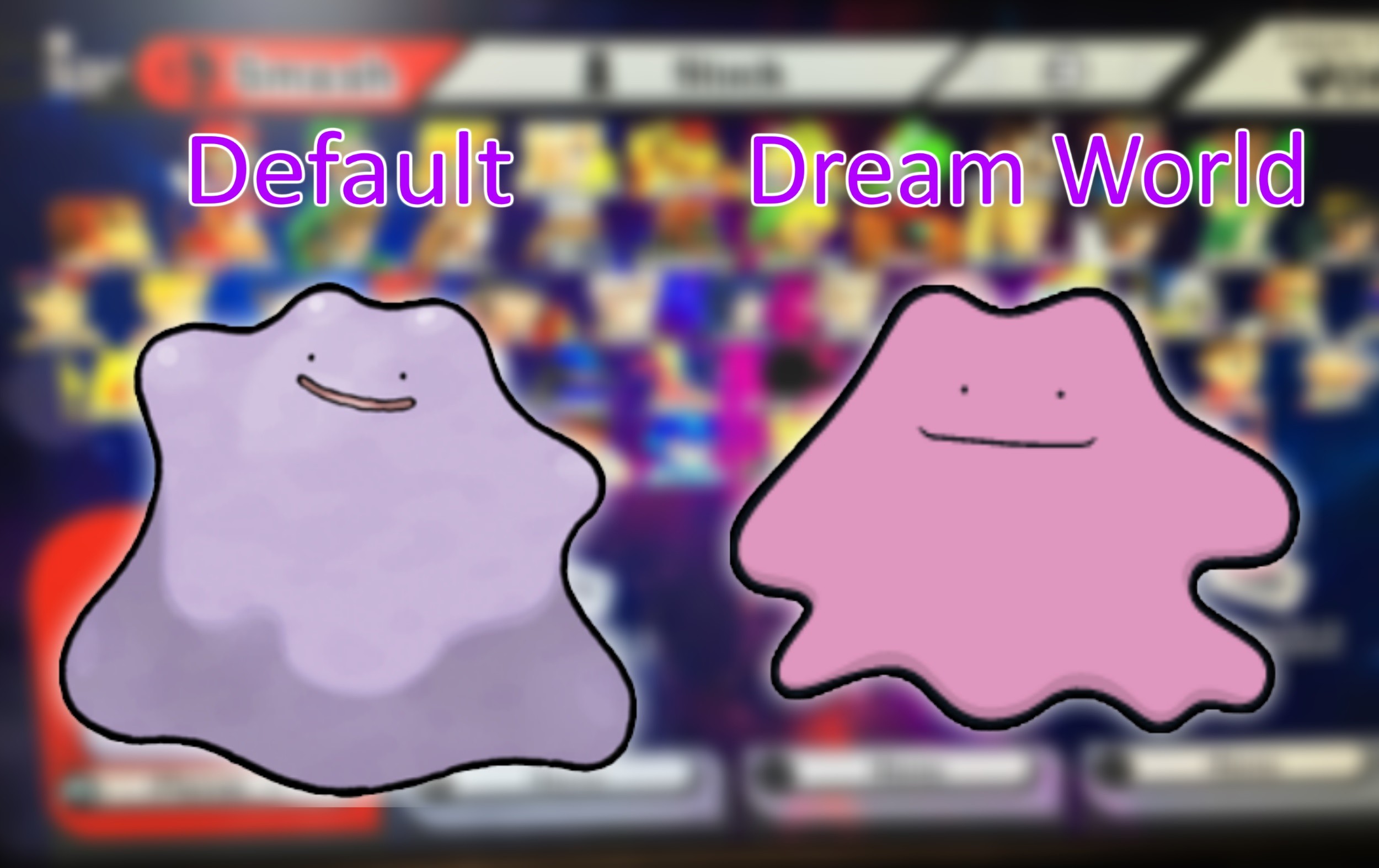 Ditto over Random Mod for Super Smash Bros. (Wii U) | SSB4U Mods