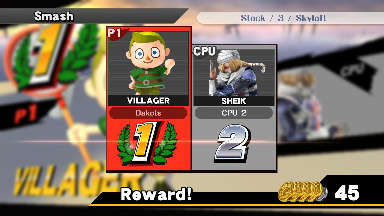 Link Villager (AC:NL) [Super Smash Bros. (Wii U)] [Mods]