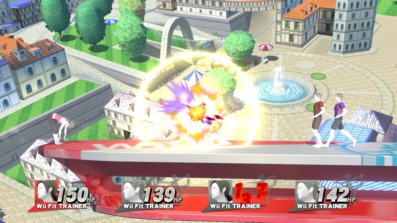 Pink & Purple Outfit Wii Fit Trainers [Super Smash Bros. (Wii U)] [Mods]