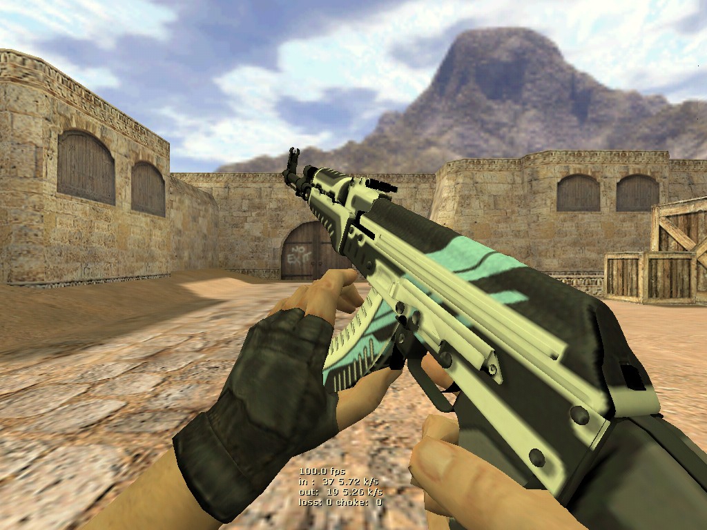 RoOTns's CS:GO AK on CSS Arm and Hand [Counter-Strike 1.6] [Mods]