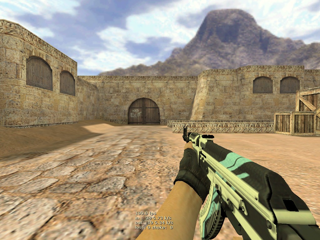 RoOTns's CS:GO AK on CSS Arm and Hand [Counter-Strike 1.6] [Mods]