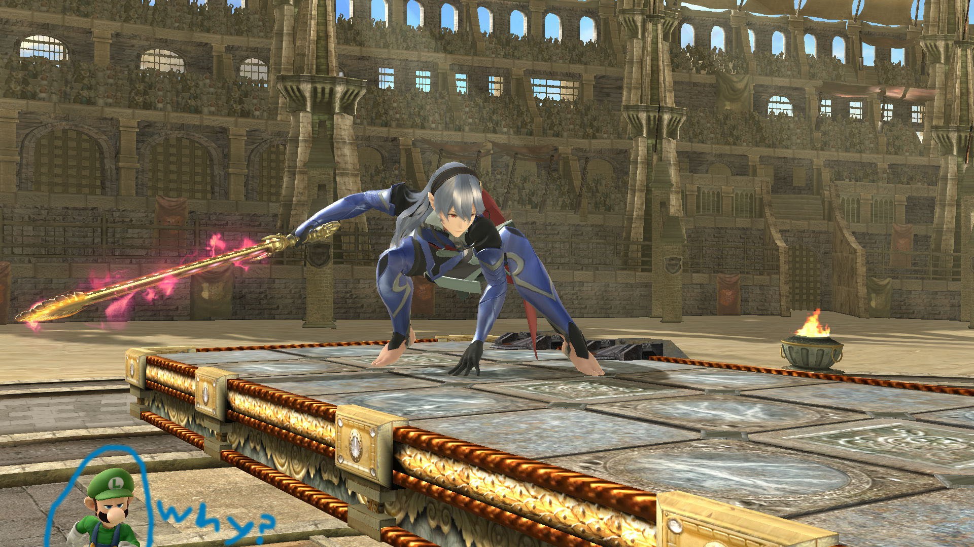 All female corrin. (male colored female corrin) [Super Smash Bros. (Wii ...