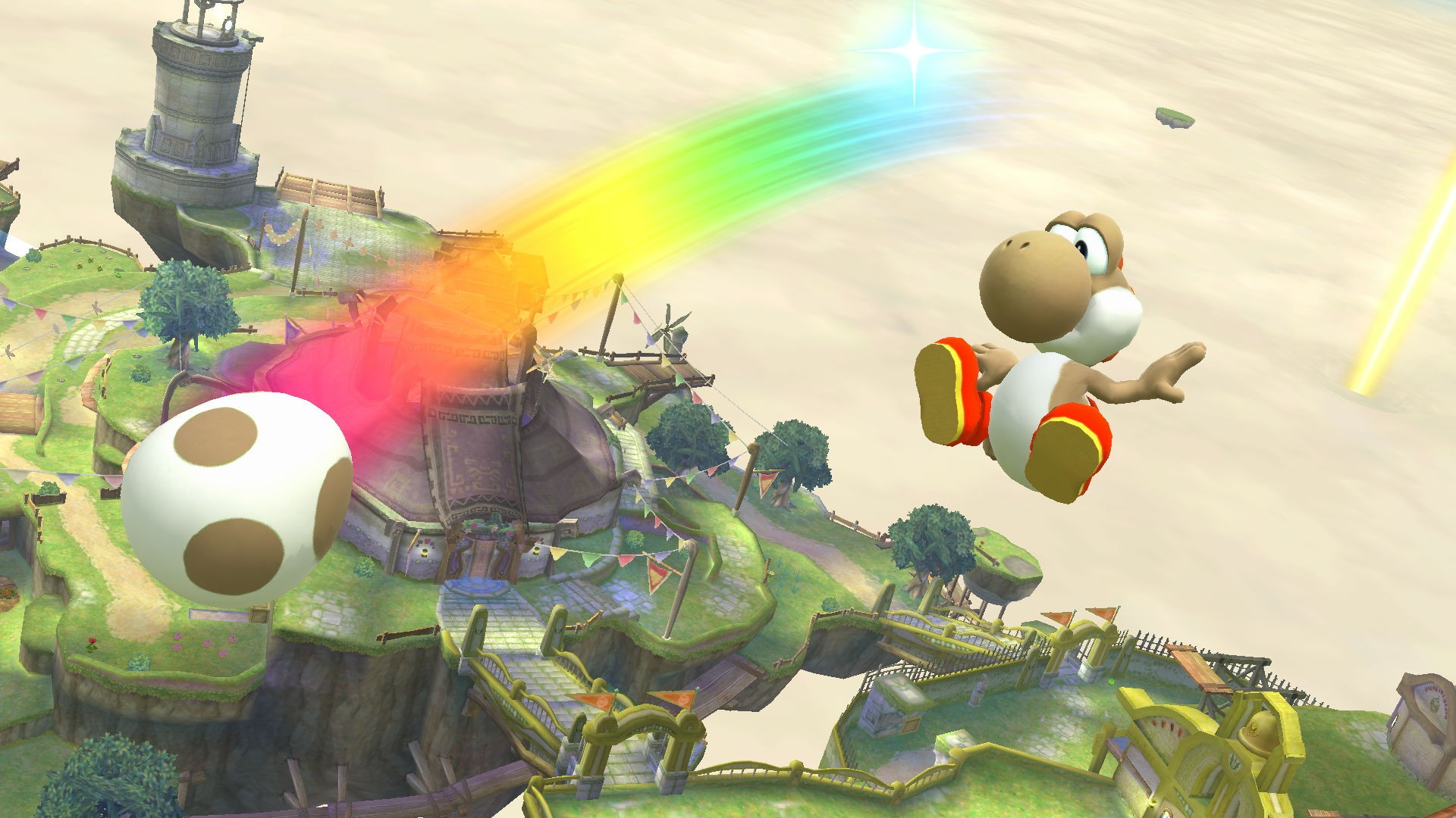 Brown Yoshi (SNES) [Super Smash Bros. (Wii U)] [Mods]