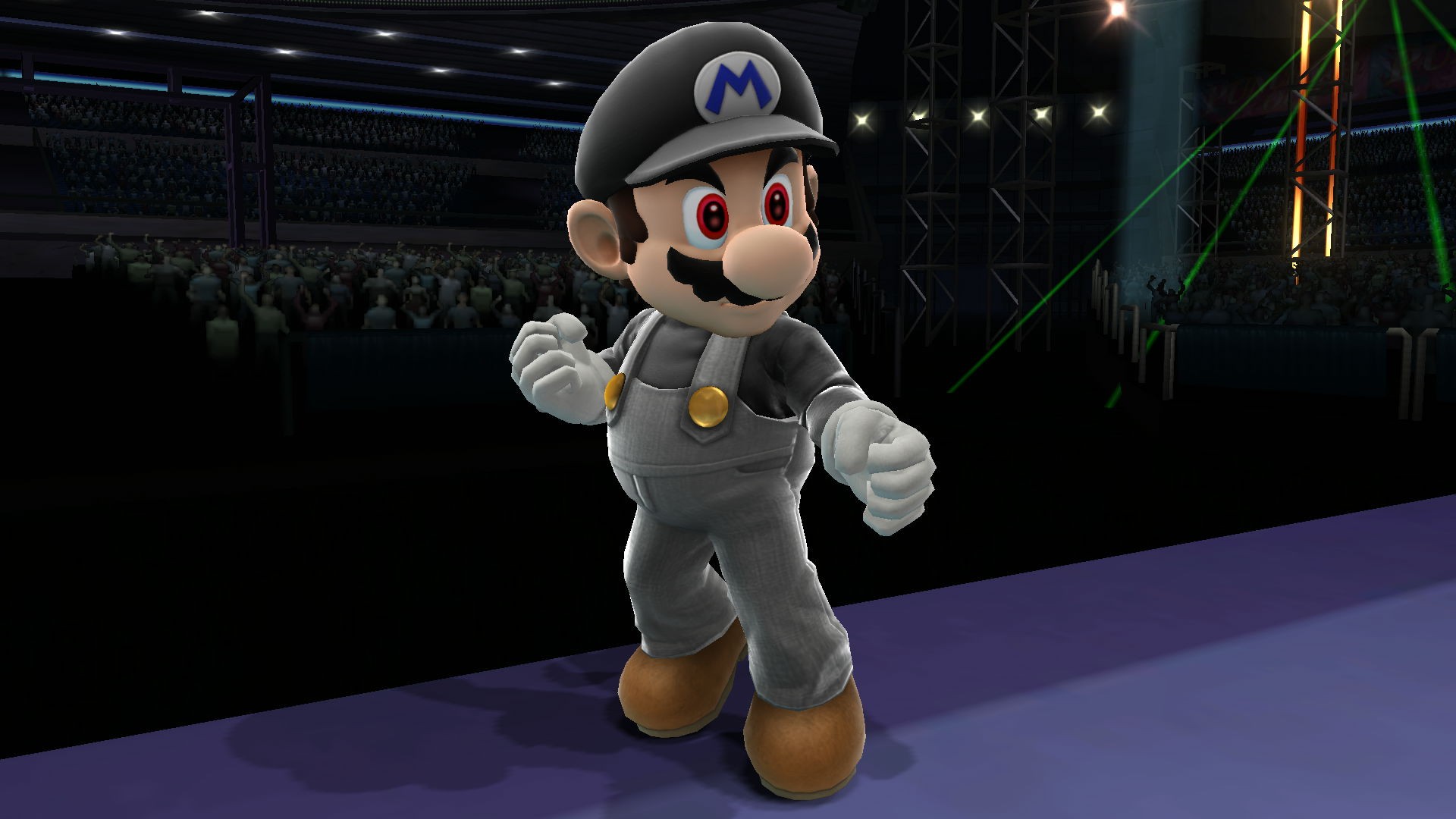 Mario Dark Costume [Super Smash Bros. (Wii U)] [Mods]