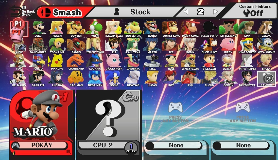 PKSparkxx (With CSP Set) [Super Smash Bros. (Wii U)] [Mods]