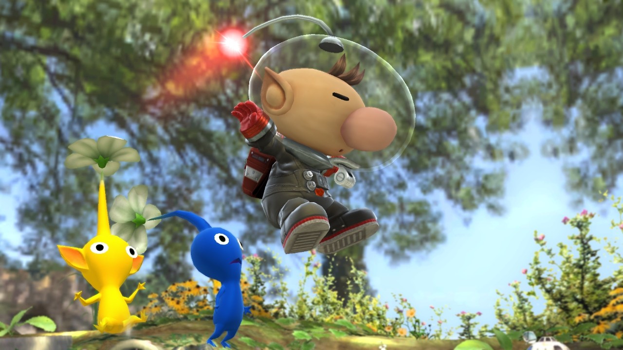 Black Space Suit Olimar Mod for Super Smash Bros. (Wii U) | SSB4U Mods
