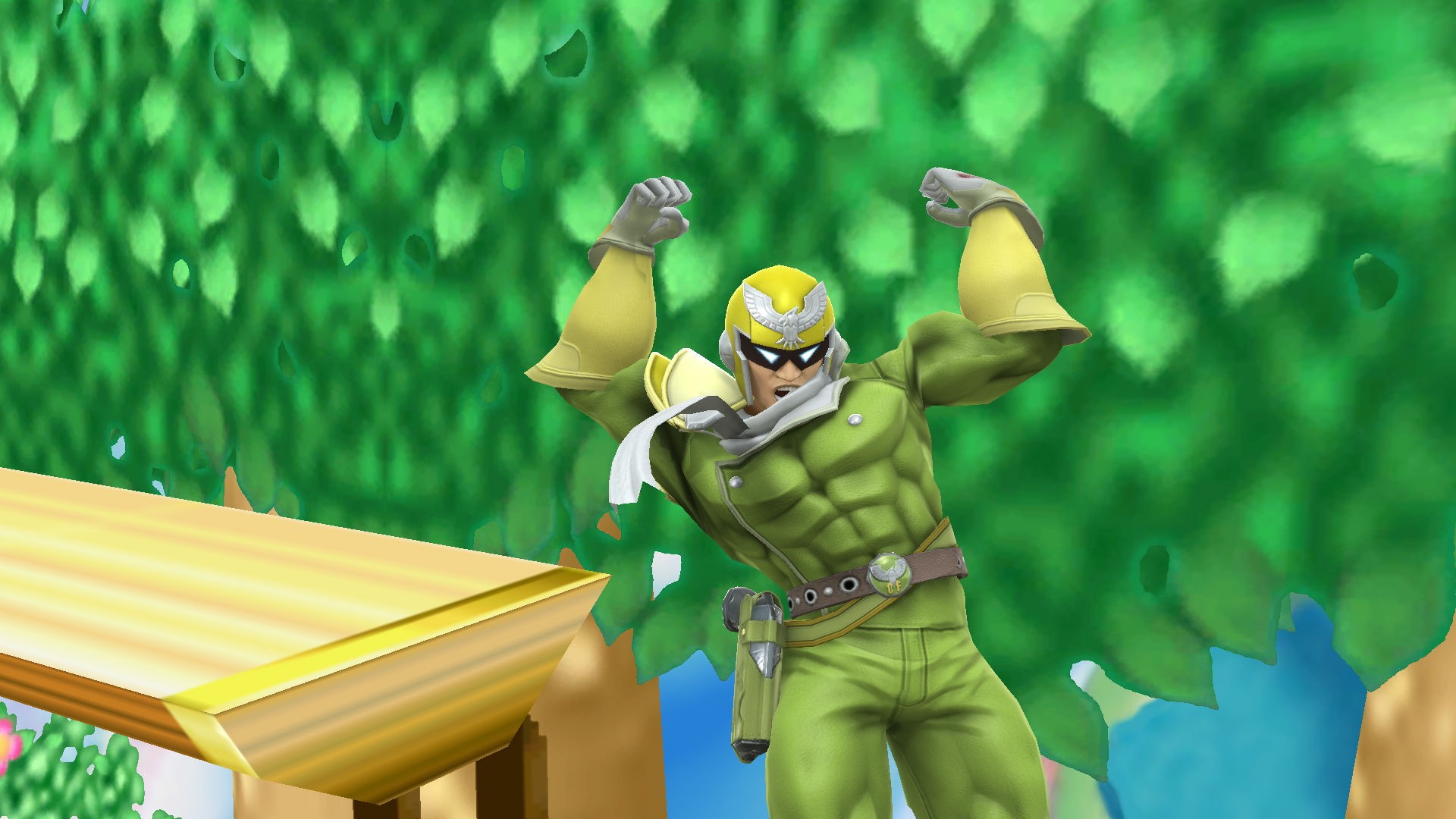 Lime Green Falcon from Smash 64 Mod for Super Smash Bros. (Wii U ...