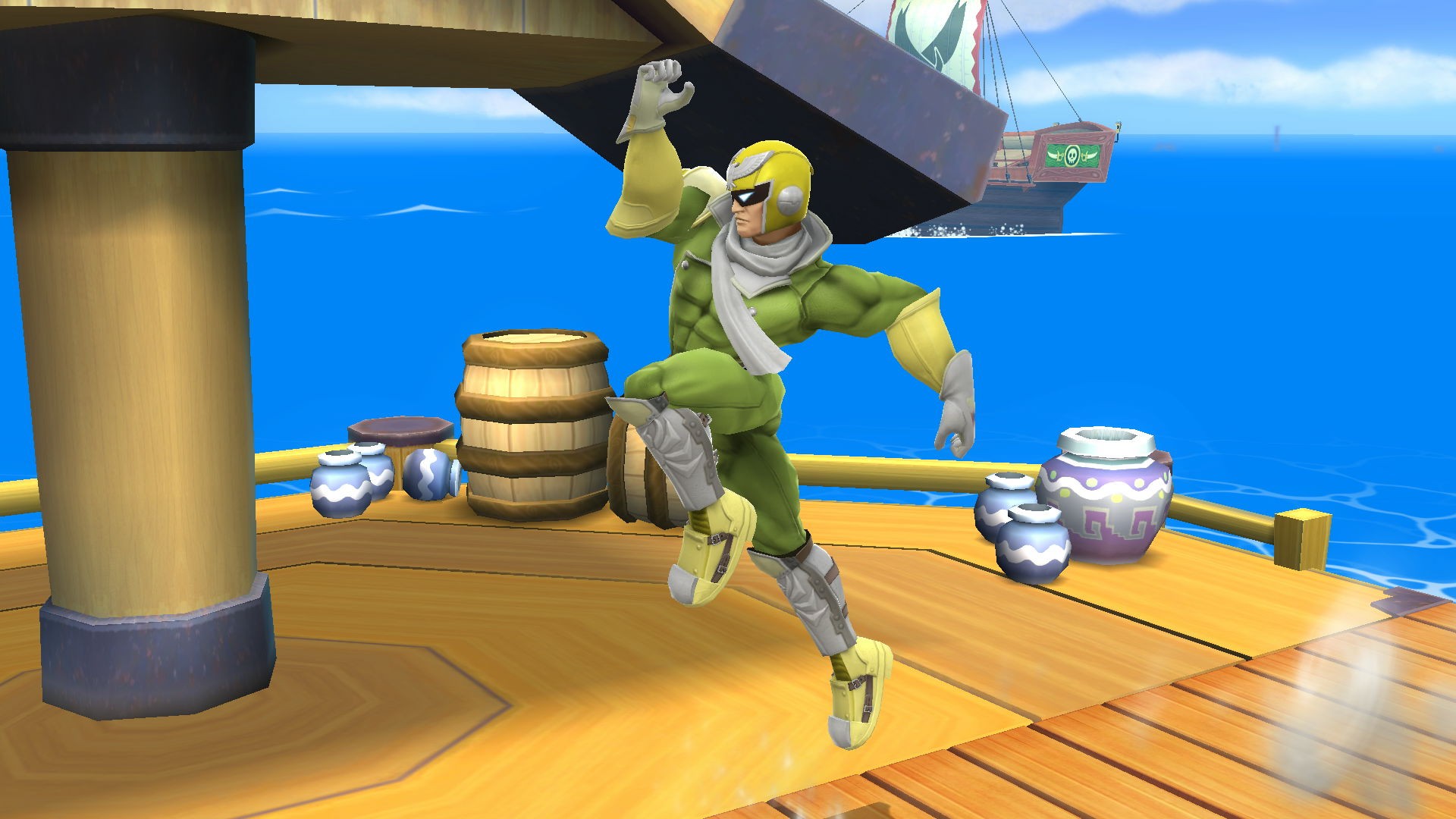 Lime Green Falcon from Smash 64 Mod for Super Smash Bros. (Wii U ...