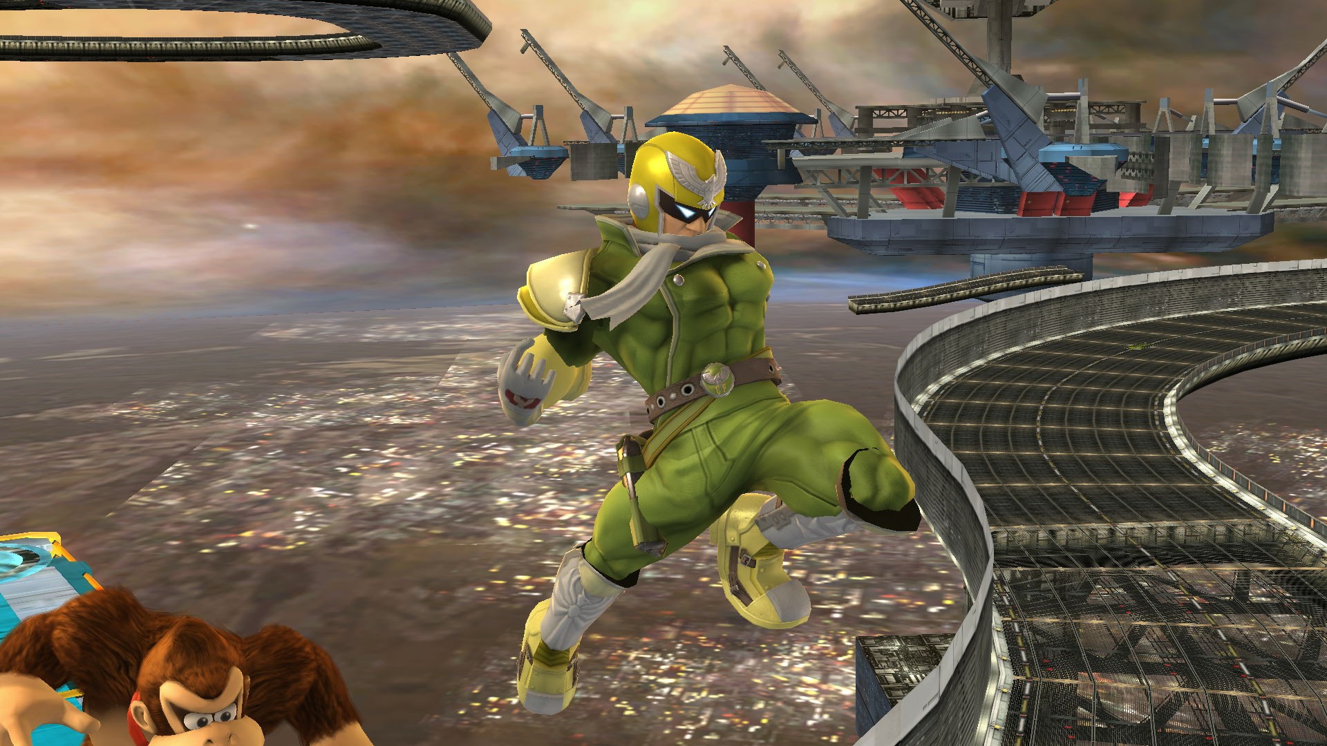 Lime Green Falcon from Smash 64 Mod for Super Smash Bros. (Wii U ...