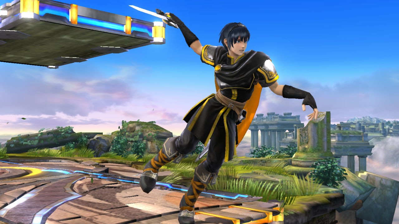 Better Black Marth Mod for Super Smash Bros. (Wii U) | SSB4U Mods