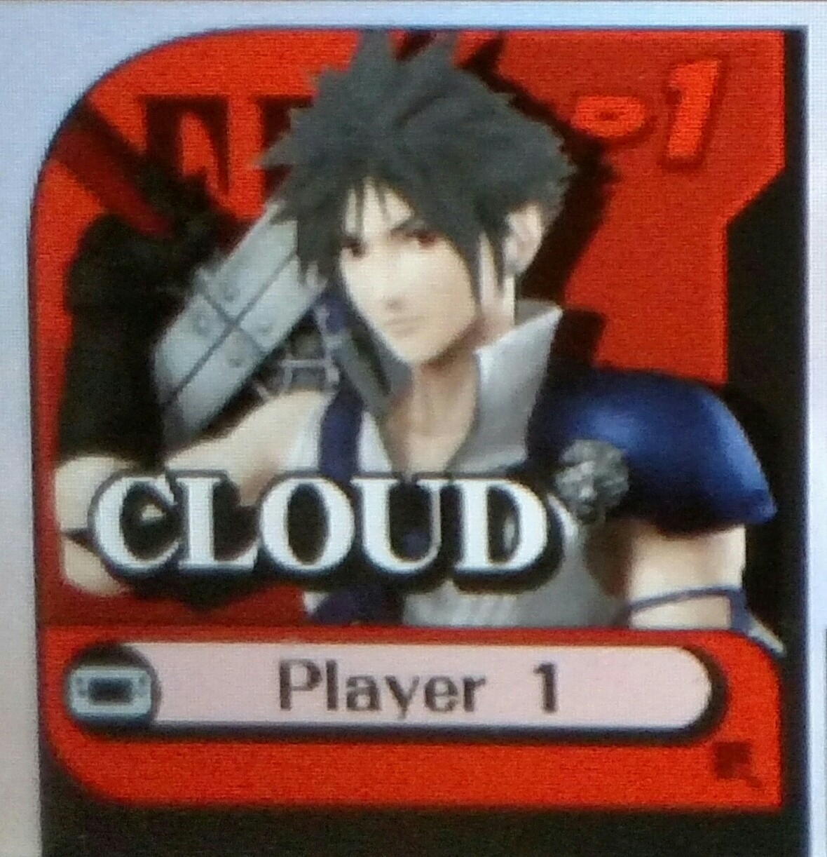 Sasuke Uchiha (Cloud Recolor) (Artwork) [Super Smash Bros. (Wii U)] [Mods]