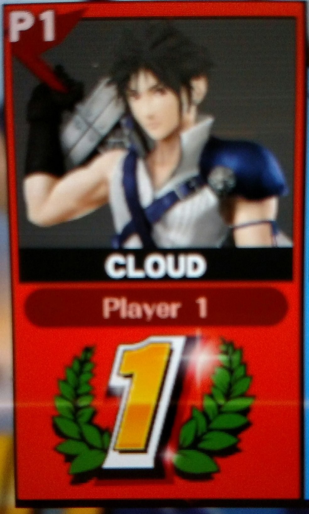 Sasuke Uchiha (Cloud Recolor) (Artwork) [Super Smash Bros. (Wii U)] [Mods]
