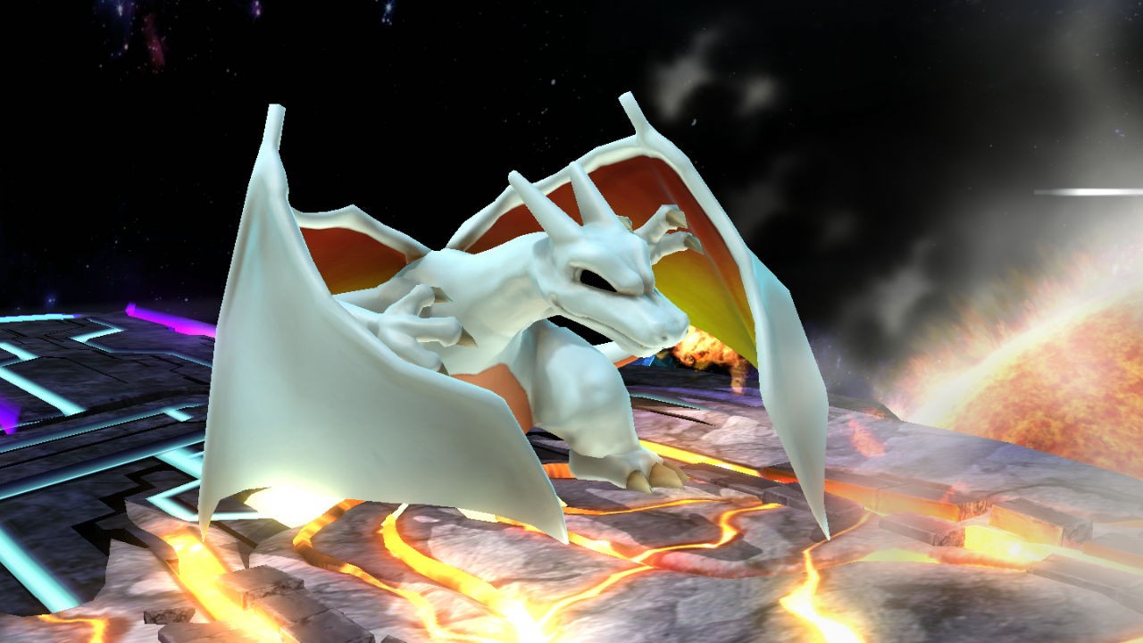 Okami Inspired Charizard Mod for Super Smash Bros. (Wii U) | SSB4U Mods