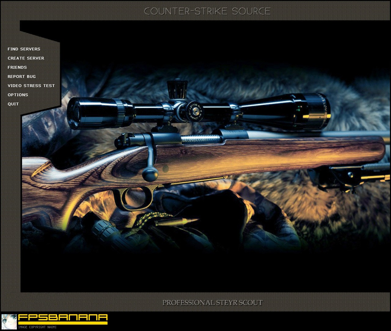 High-Res Steyr Scout [Counter-Strike: Source] [Mods]