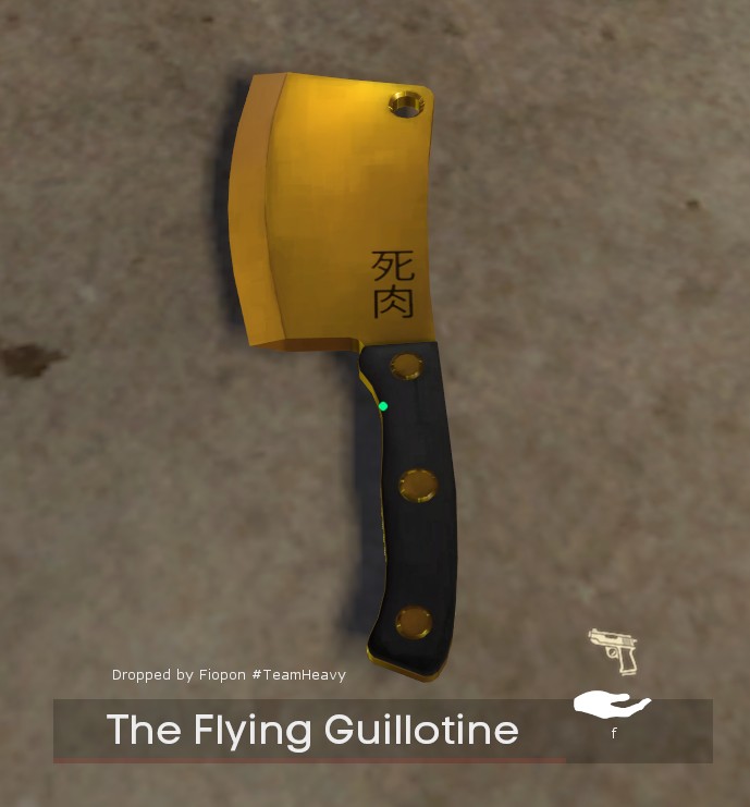 Australium Flying Guillotine Mod for Team Fortress 2 | TF2 Mods